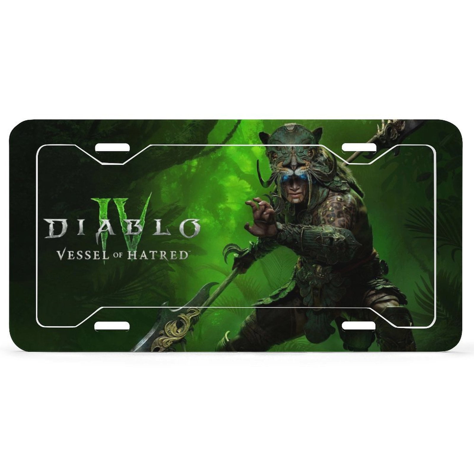 Diablo License Plate Covers Frames Aluminum Auto Truck Car Tag Frame ...