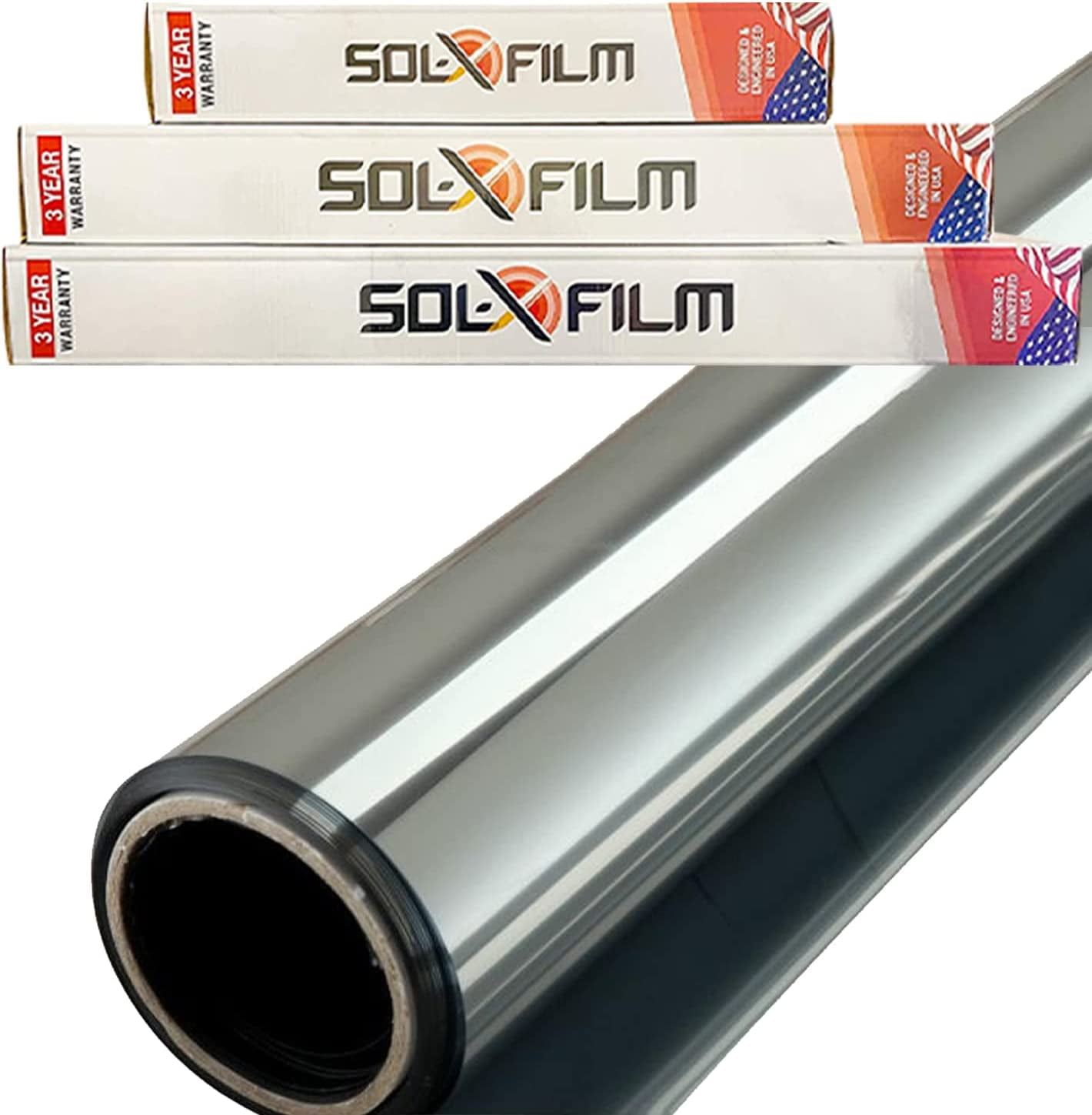 Diablo SOL X - 2 Ply Window Tint, Professional Dark Charcoal 35% VLT ...
