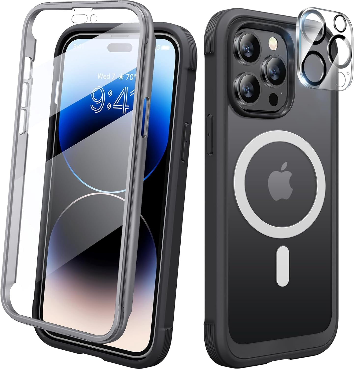 Diaclara Designed for iPhone 14 Pro Case 6.1’’,[Compatible with MagSafe ...
