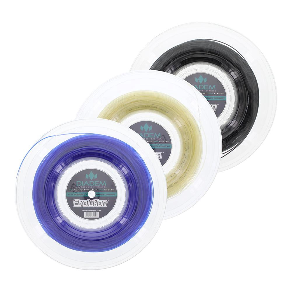 Diadem Evolution Tennis String Reel ( 17G Blue ) - Walmart.com