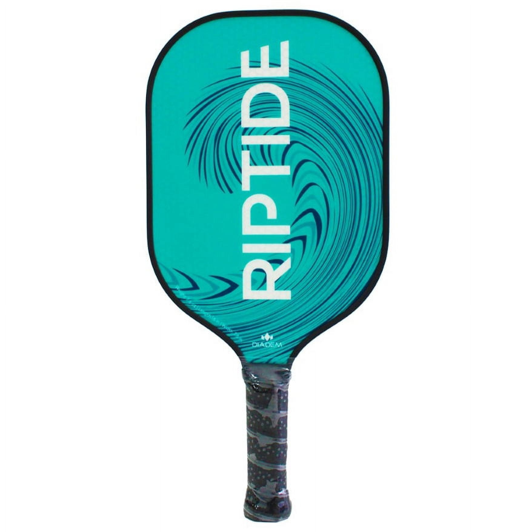 Diadem Sports Riptide HMT Fiber Pickleball Paddle in Teal for All Skill Levels,7.6oz - Walmart.com