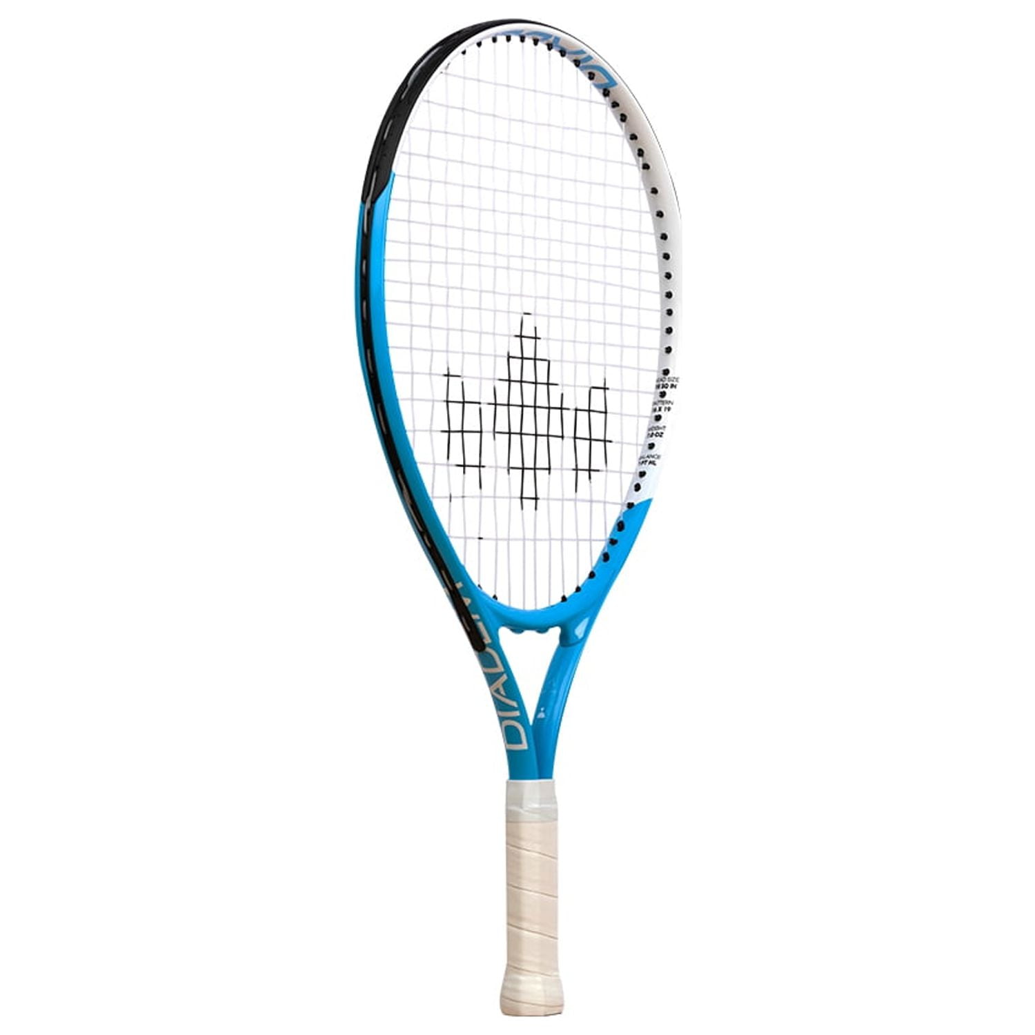 Diadem Sports Super 21" Blue Junior Tennis Racket,Strung, 7oz, Ages 6-8 ...
