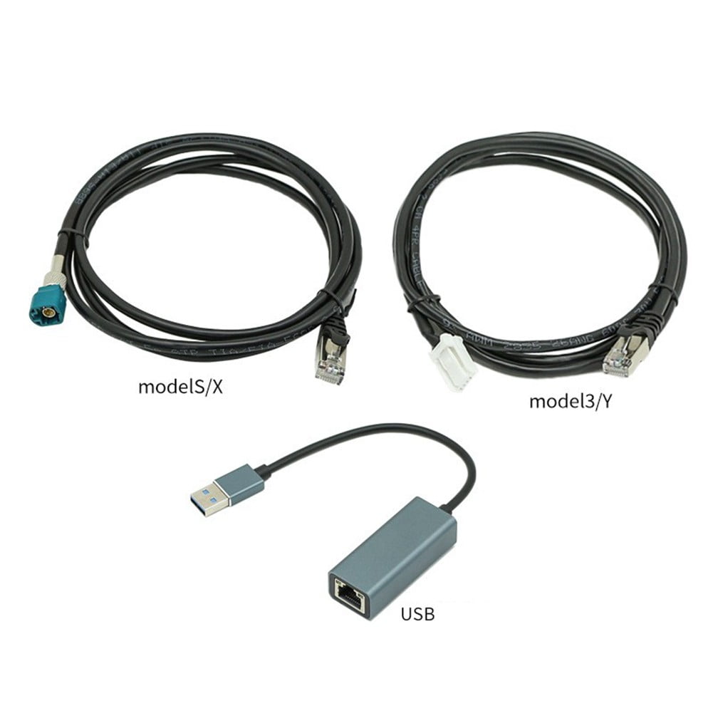 Diagnostic Programming Cable + Adapter Tool For Tesla Model 3/Y Model S ...