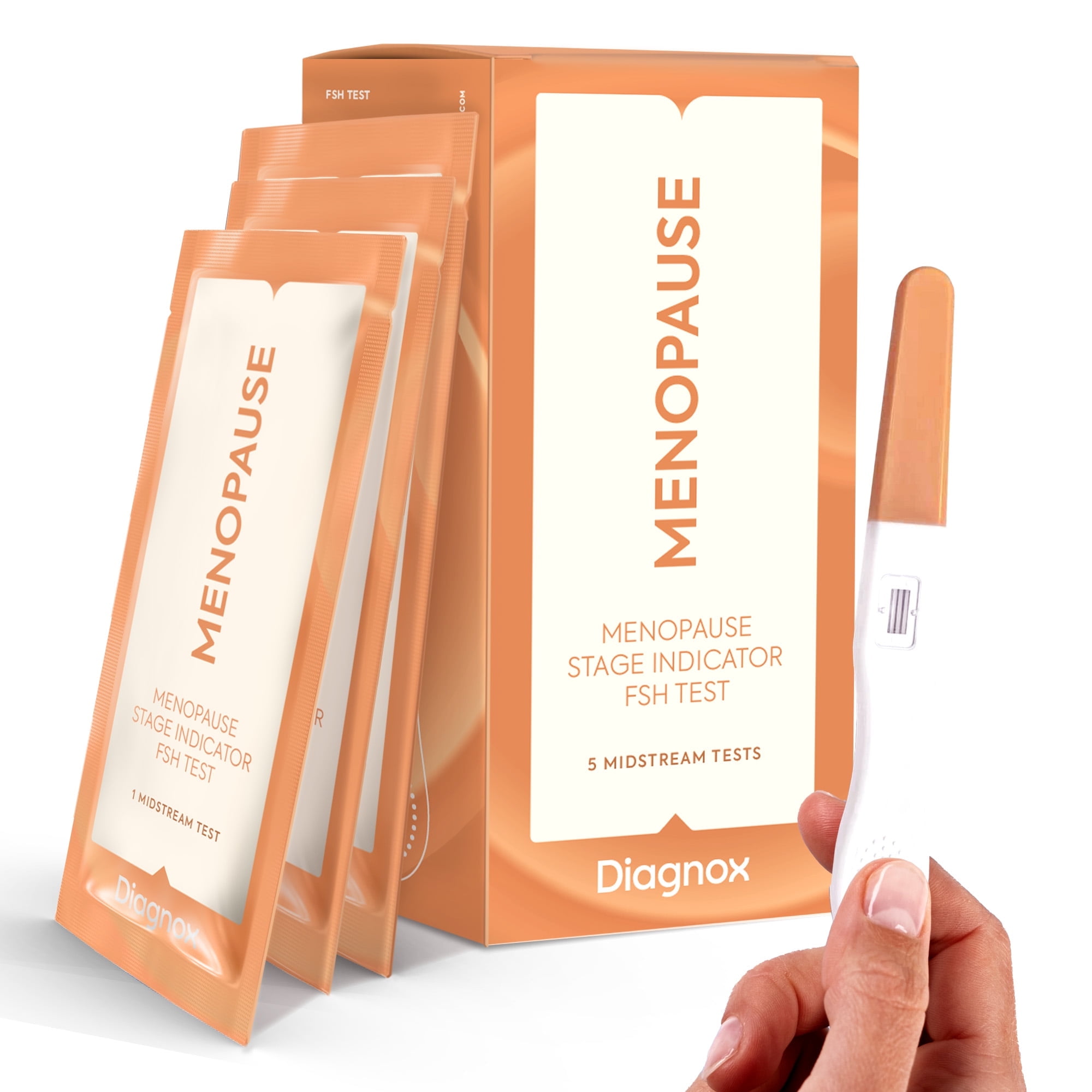 Diagnox 5 Pack Menopause Stage Indicator Test Kit HSA/FSA Eligible ...