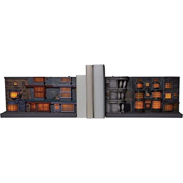 Enesco Wizarding World of Harry Potter Diagon Alley Light Up Bookend ...
