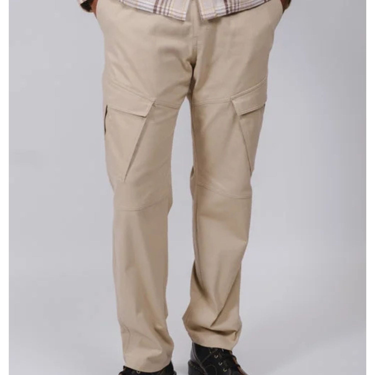 Brooklyn Cloth Men’s Diagonal Cargo Pocket Twill Work Pants, Durable ...