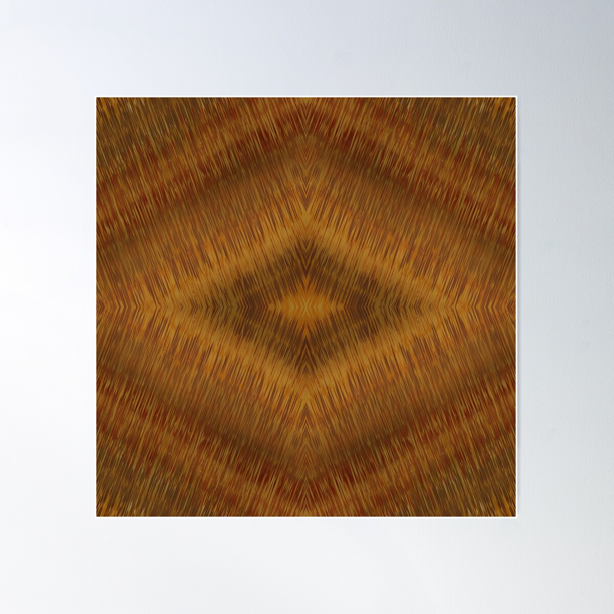 Diagonal Wood Poster Wall Art, Modern Wall Decor For Living Room ...