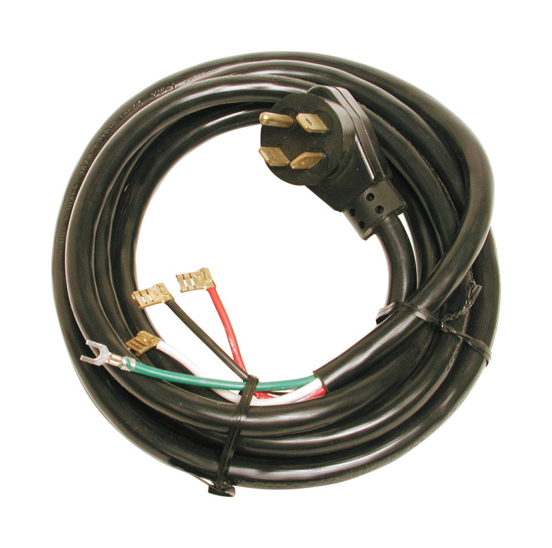 Dial 1/2 in. W Black Plastic Angle Plug Motor Cord - Walmart.com