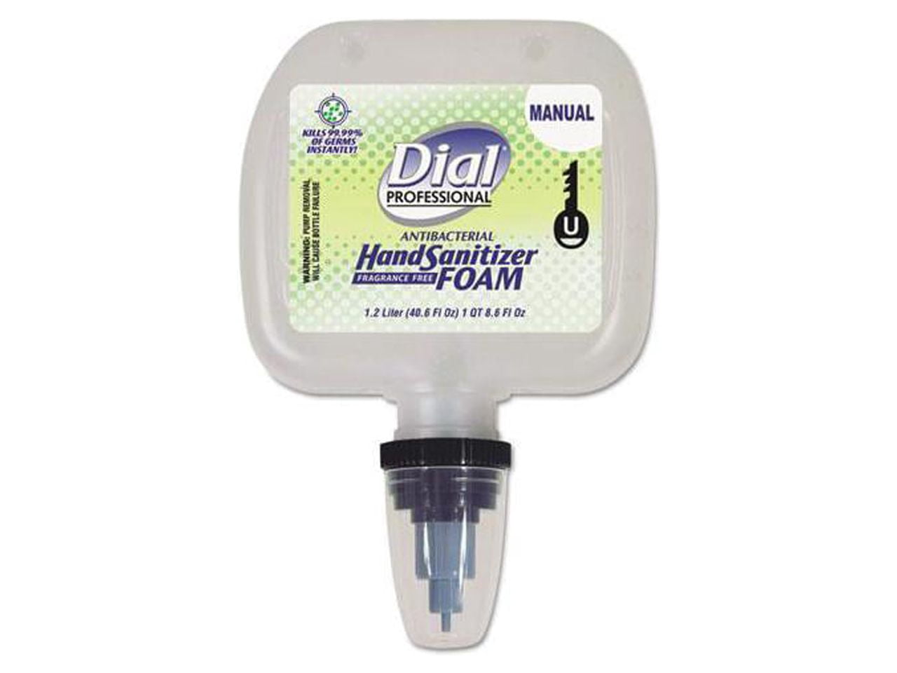 Dial - 1700005085 - Antibacterial Foaming Hand Sanitizer, 1.2 L Refill ...