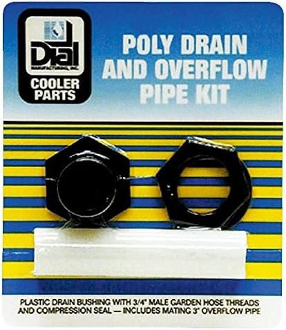 Dial Drain and Pipe Kit, Plastic - Black - 4 in. H x 5 in. W - Walmart.com