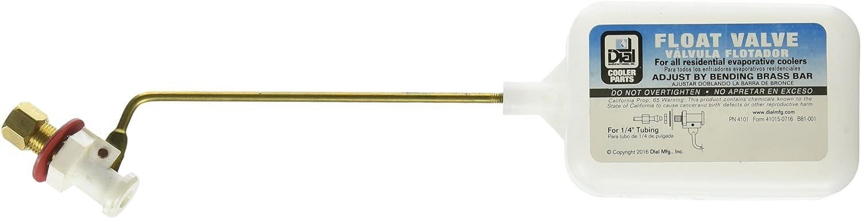Dial 4101 2-9/32 Evaporative Cooler Float Valve Stainless Steel, 2 ...