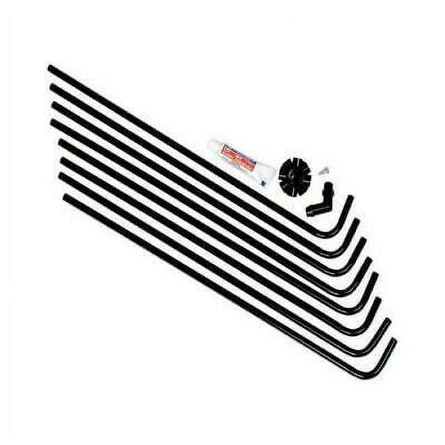 Dial 8 Way Down 24 in. H X 5 in. W Black Plastic Evaporative Cooler ...