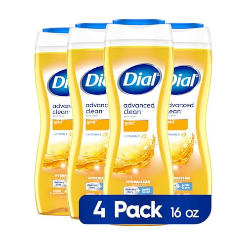 Dial Advanced Clean Gold Body Wash, 16 fl oz (Pack of 4) - Walmart.com