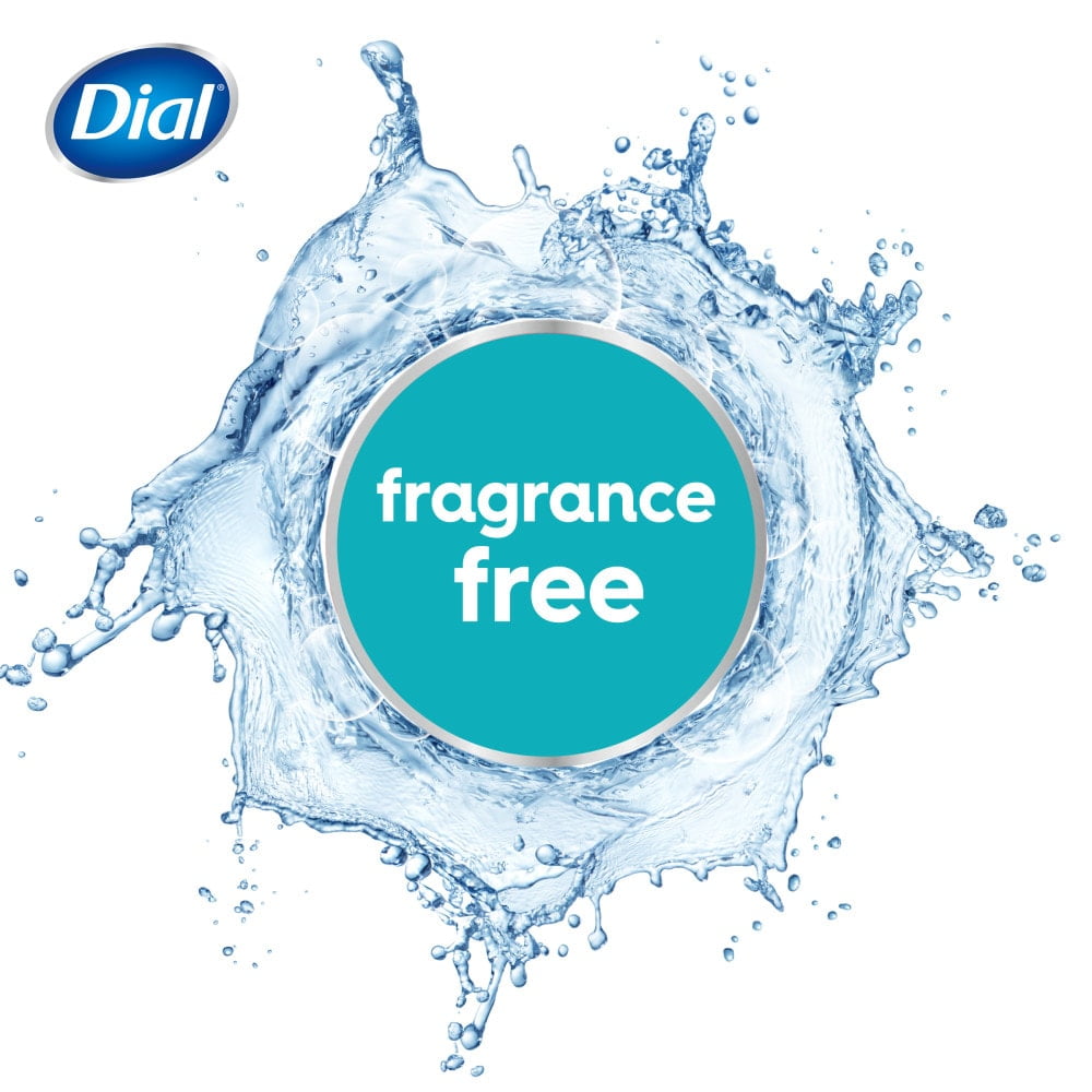 Dial Antibacterial & Sensitive Foaming Hand Wash Fragrance Free - 8 ct ...