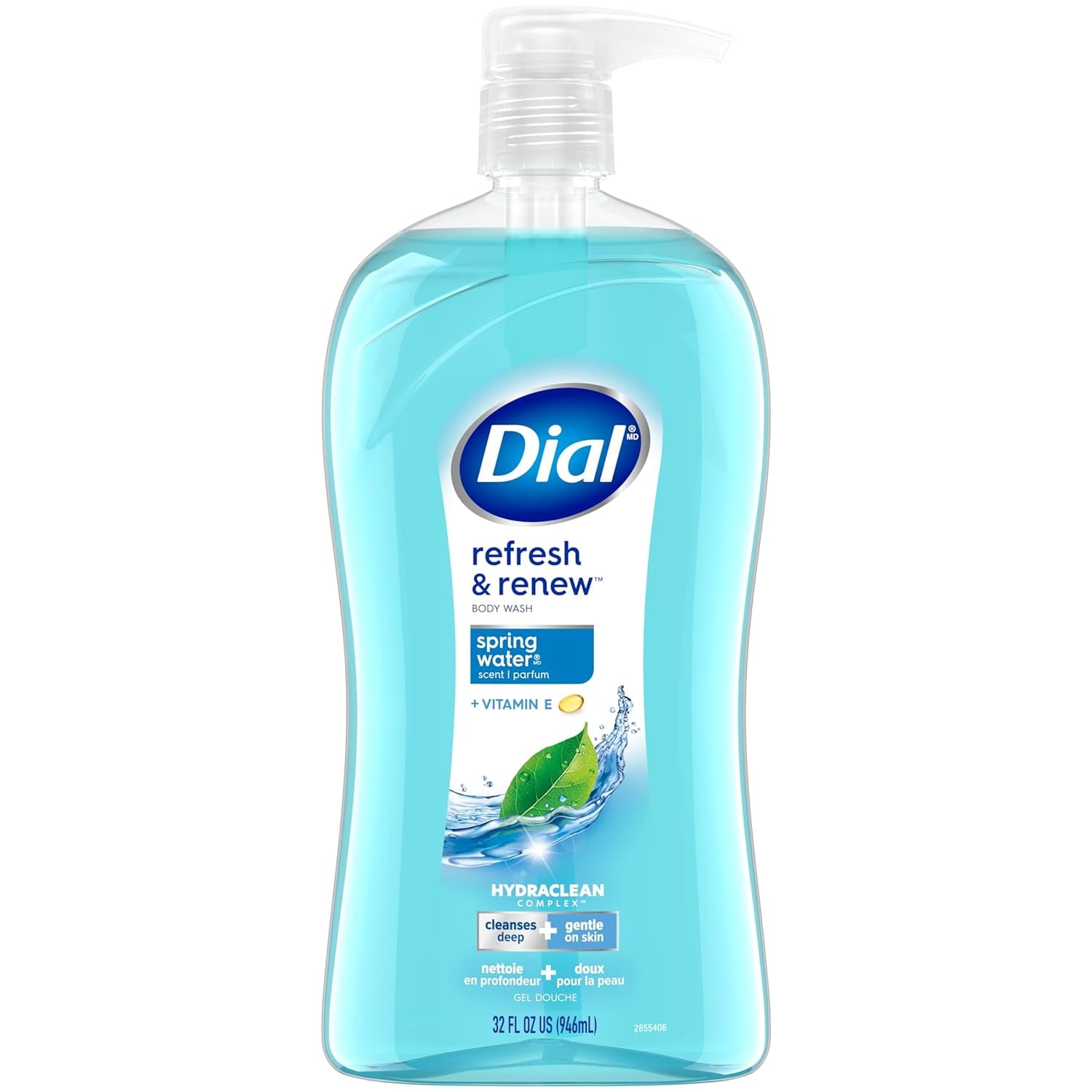 Dial Body Wash, Refresh & Renew Spring Water, 32 fl oz - Walmart.com