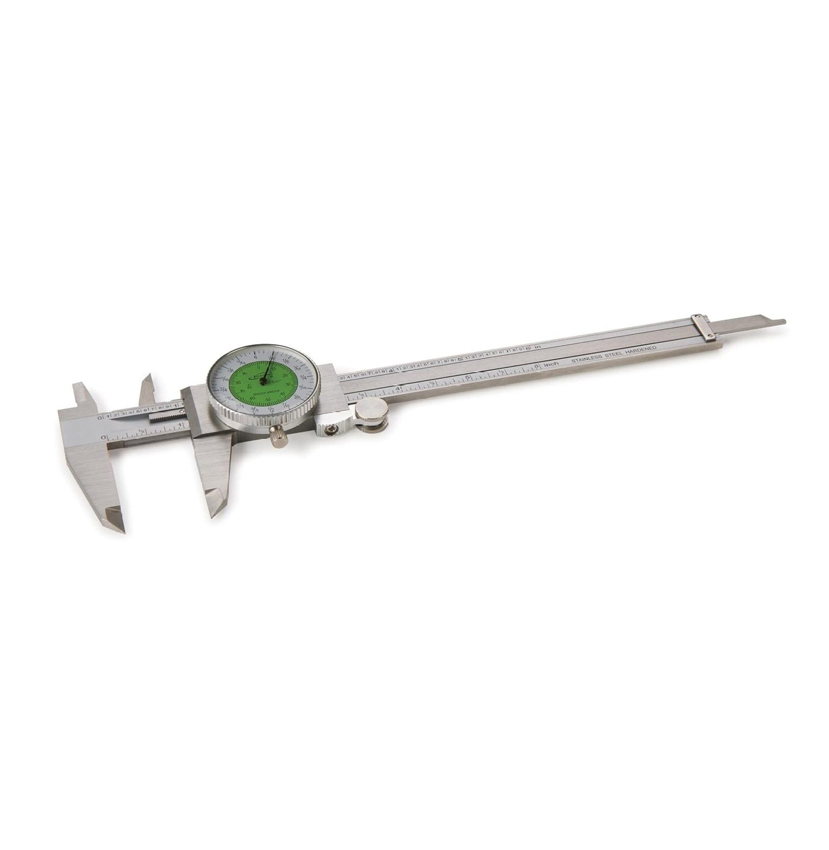 Dial Caliper 6" Fractional & Decimal Inch Combination Dual Scale ...