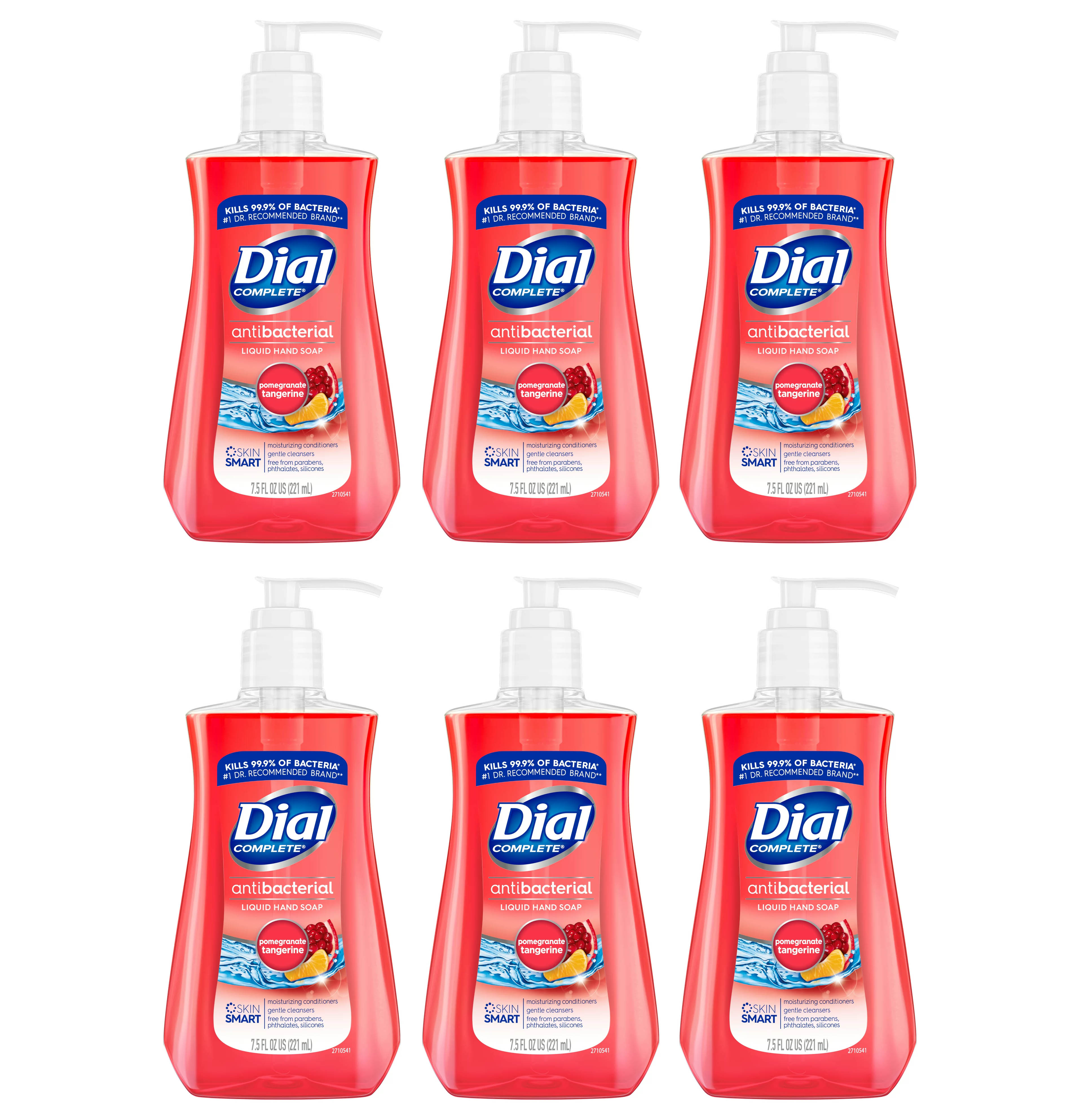 Dial Complete Antibacterial Foam Hand Soap, Variety Pack, 7.5 fl. oz ...