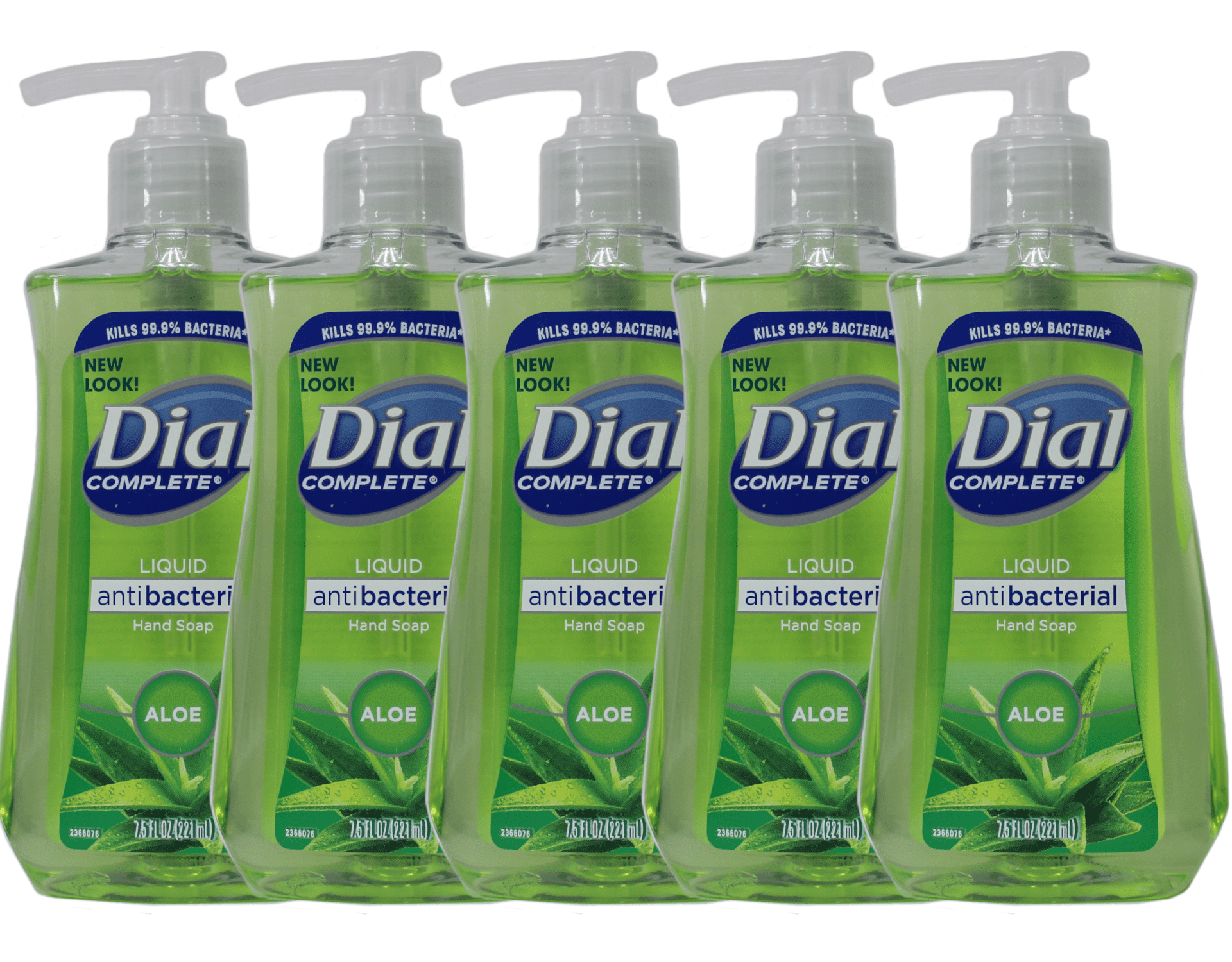 Dial Complete Liquid Antibacterial Moisturizing Hand Soap Aloe 7.5 oz ...