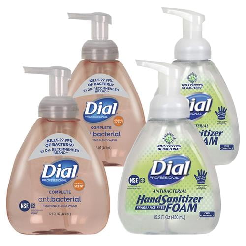 Dial Complete Original Antibacterial Foaming Hand Wash And Dial ...