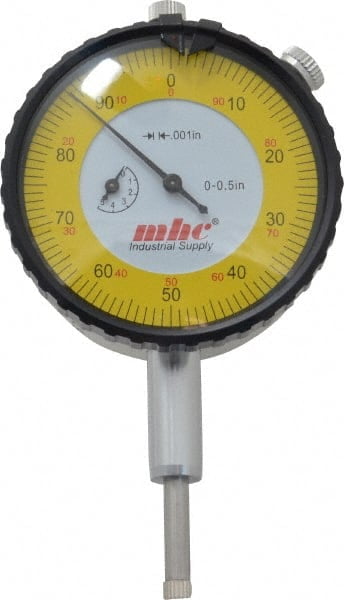 Dial Drop Indicator, 1/2" Range, 0-100 Dial Reading, 0.001" Graduation - Walmart.com