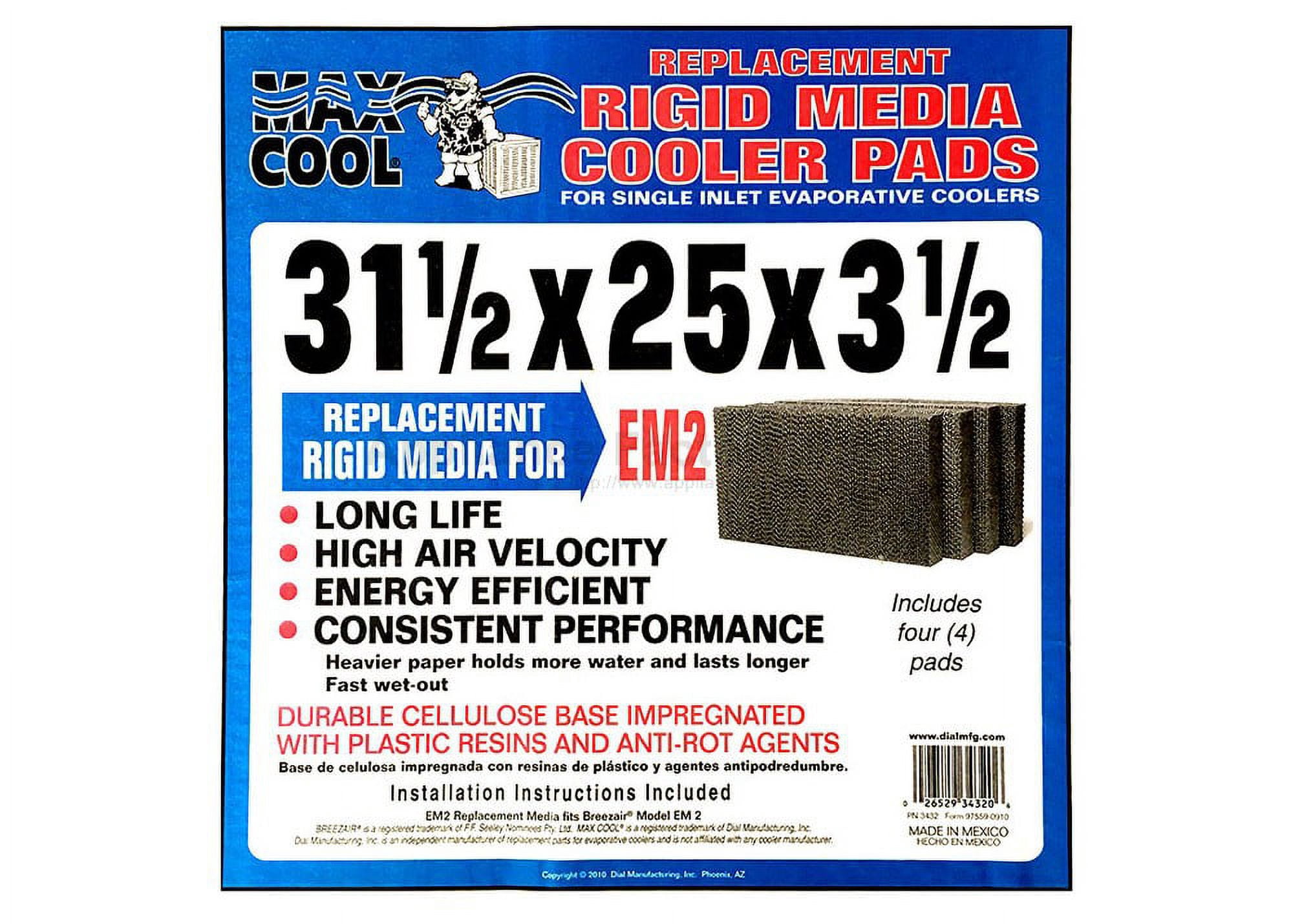 Dial Filter cooler pad EM2 3432 - Walmart.com