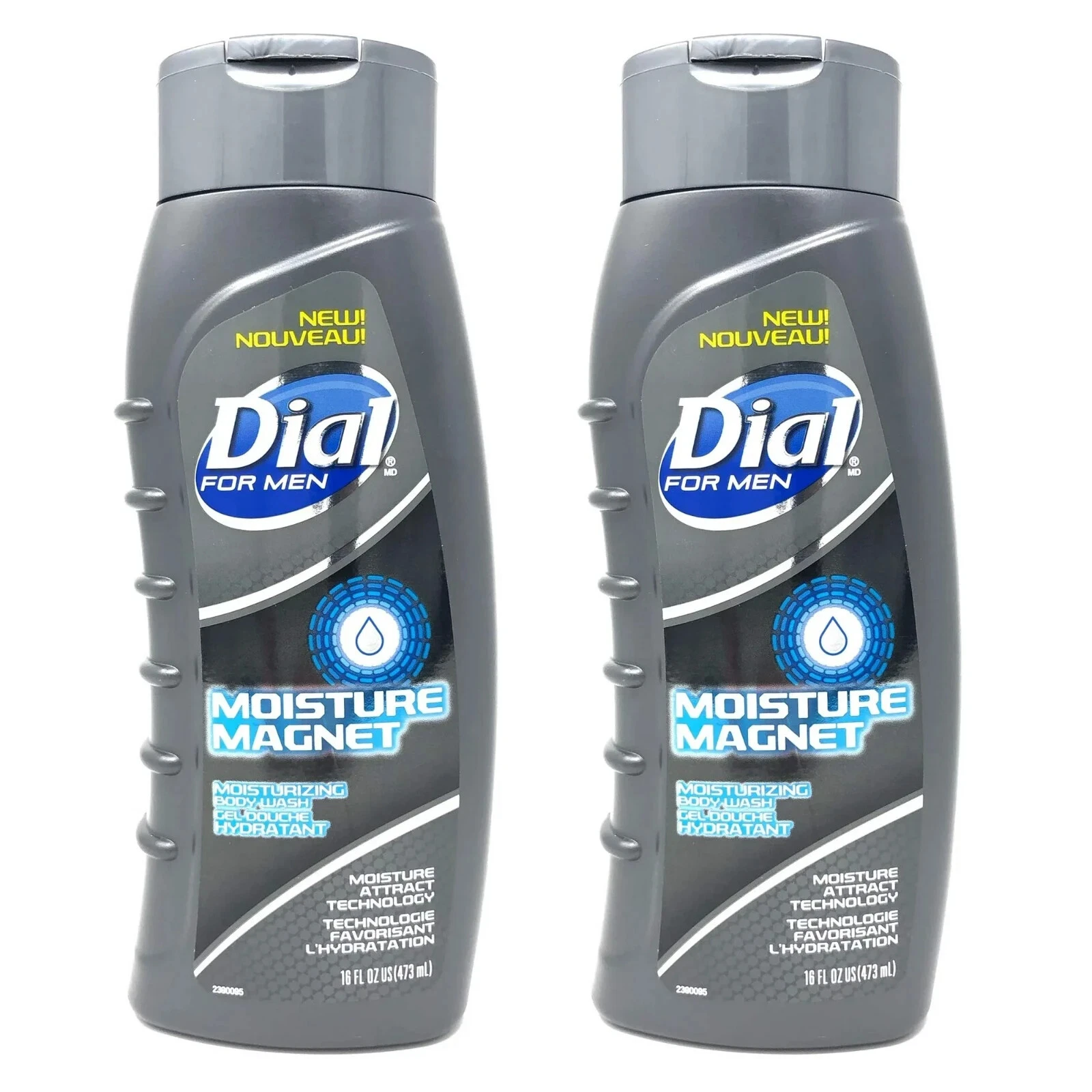 Dial For Men Moisture Magnet Body Wash 16 oz (473ml) – Pack of 2 ...