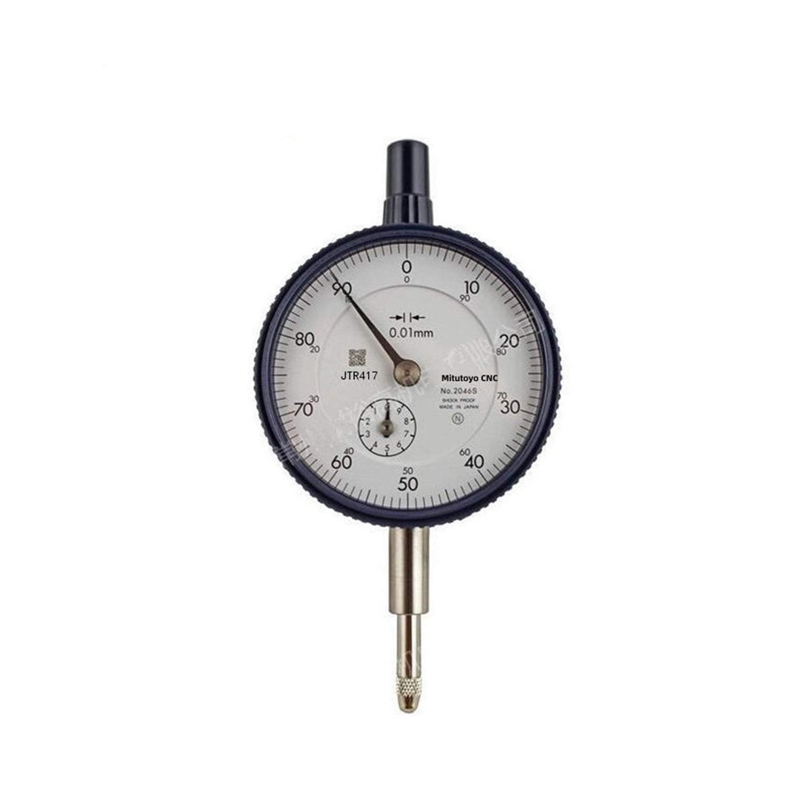 Dial Indicator 0-10mm 2046S Precise 0.01mm Resolution Indicator Mesure ...