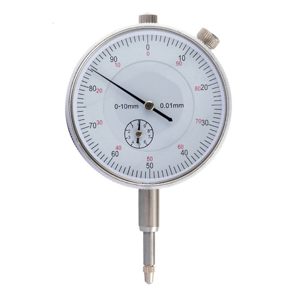Dial Indicator Gauge 0-10mm Meter Precise 0.01 Resolution Concentricity ...