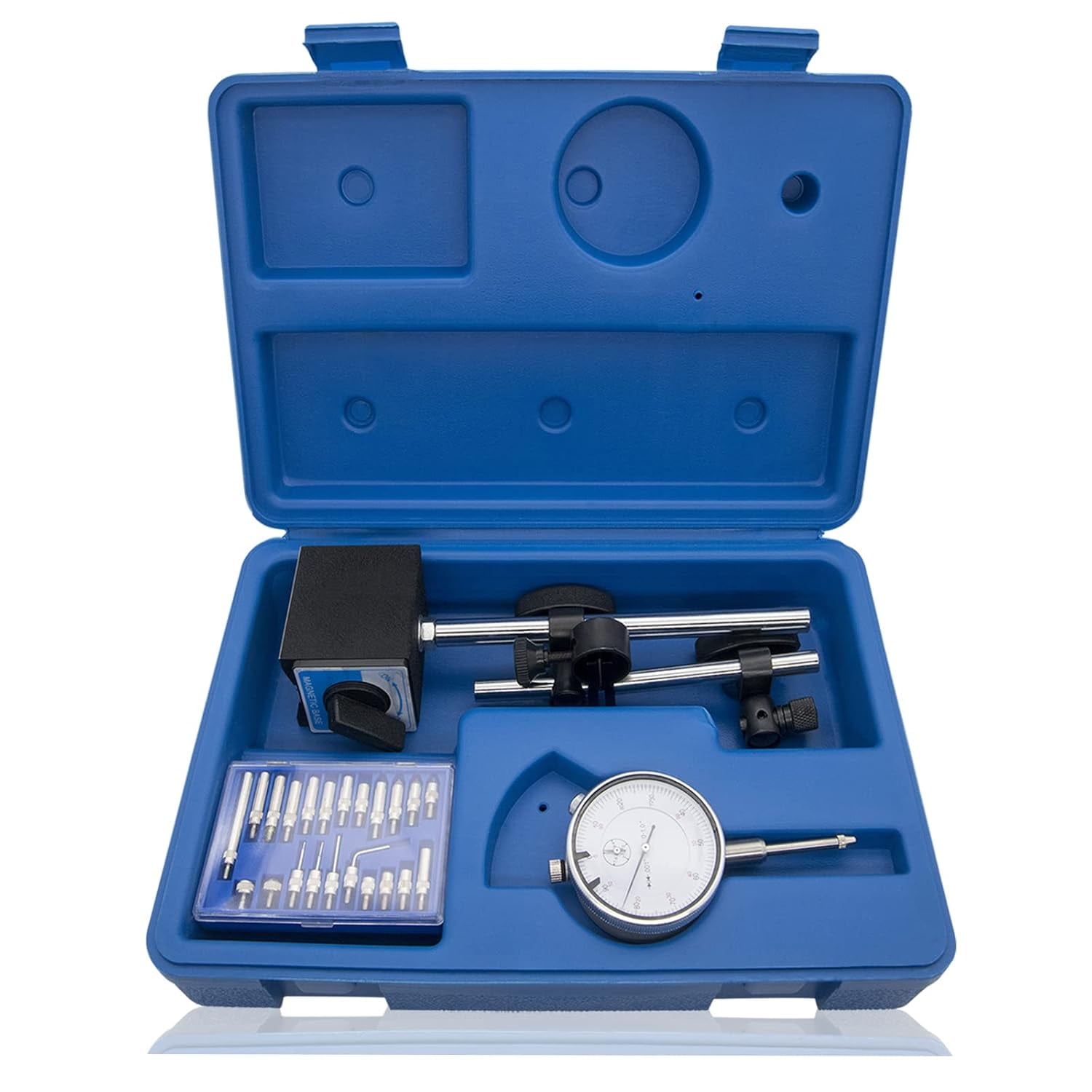 Dial Indicator with Magnetic Base and Point Precision Inspection Set ...