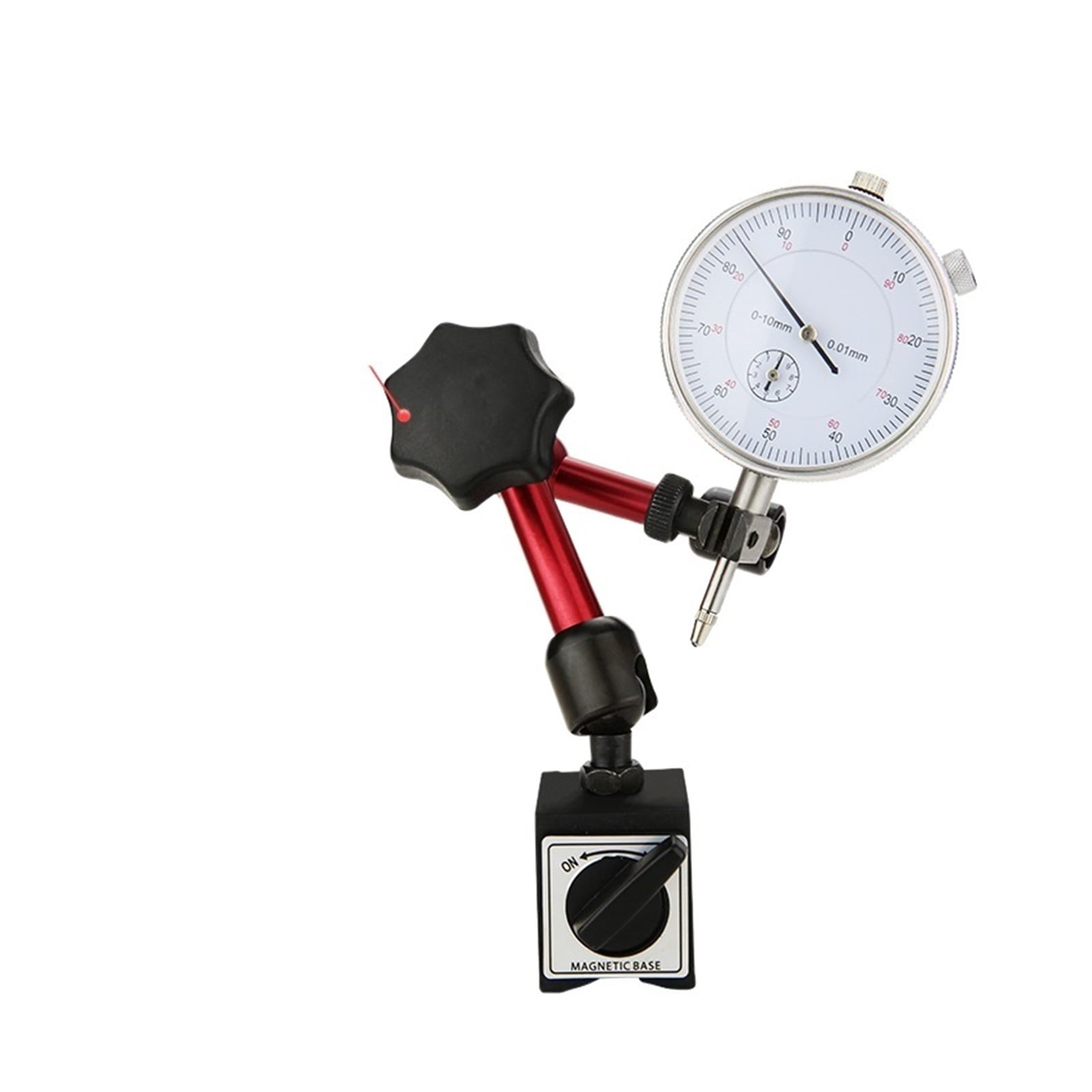 Dial Indicator Magnetic Comparator Dial Gauge Magnetic Stand Base ...