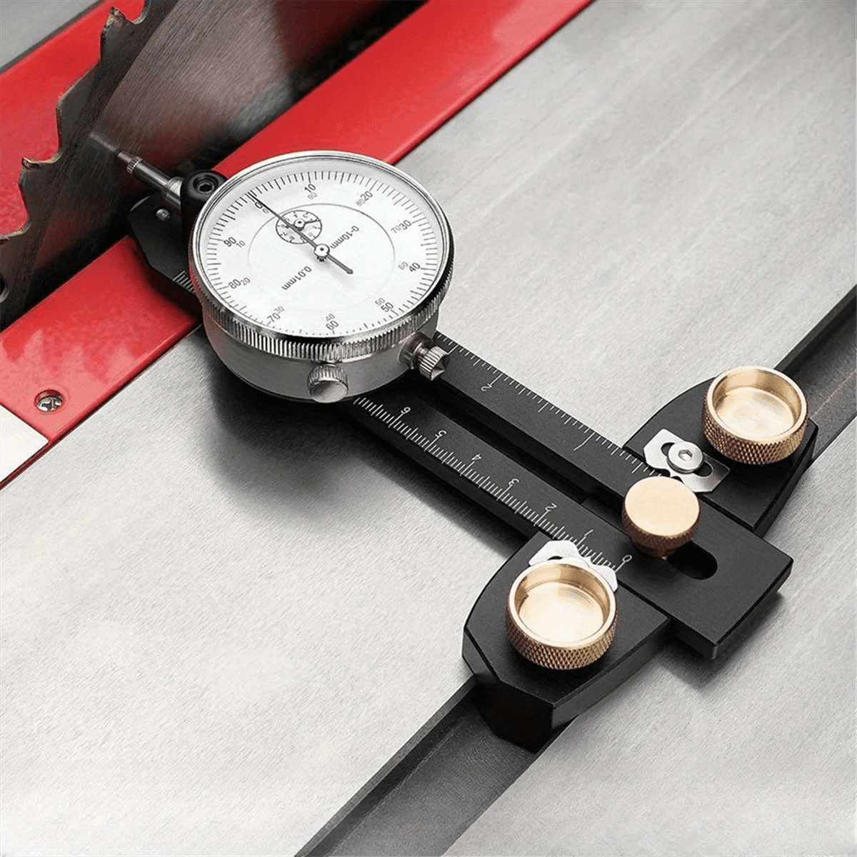 Dial Indicator Table Saw Basic Kit for Aligning and Calibrating Work ...