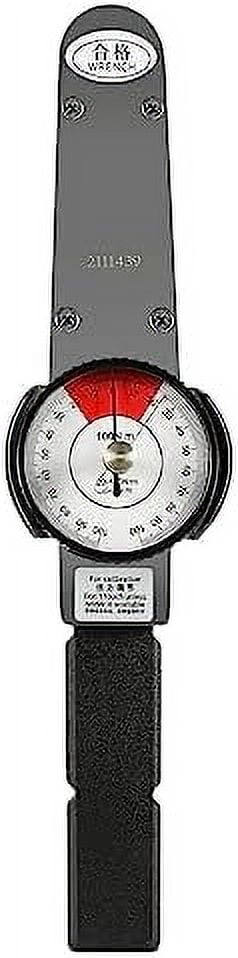 Dial Indicator Torque Wrench, 1/2" Drive 0-100 Nm ± 3% Accuracy Dial ...
