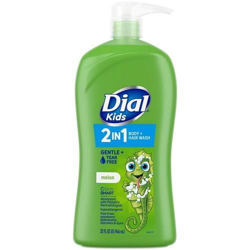 Dial Kids All In One Hair, Body Wash And Bubble Bath, Tear Free And ...