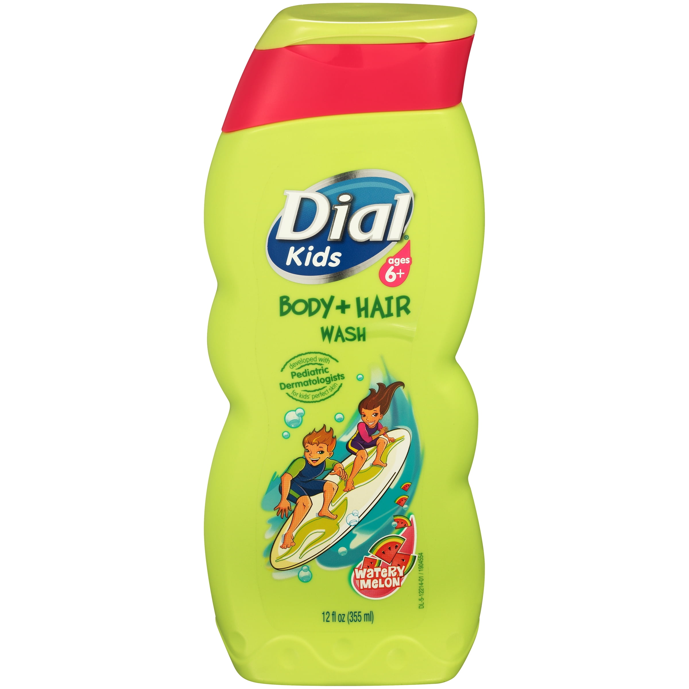 Dial Kids Body + Hair Wash, Watery Melon, 12 Ounce - Walmart.com