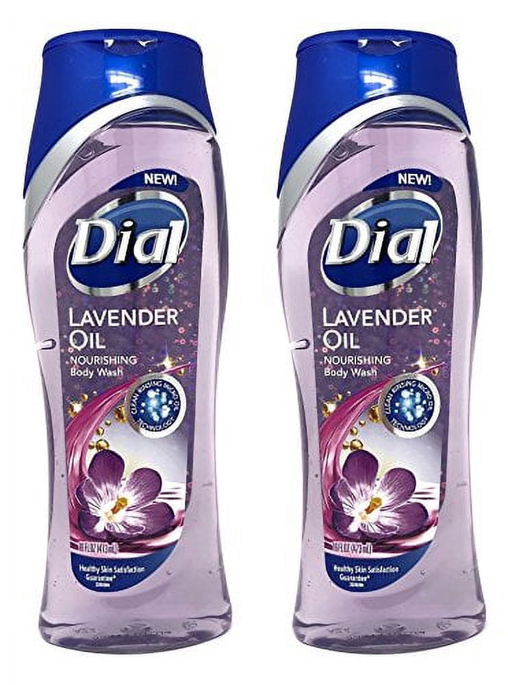 Dial Lavender Oil Hydrating Bath & Nourishing Body Wash, 16 oz - Pack ...