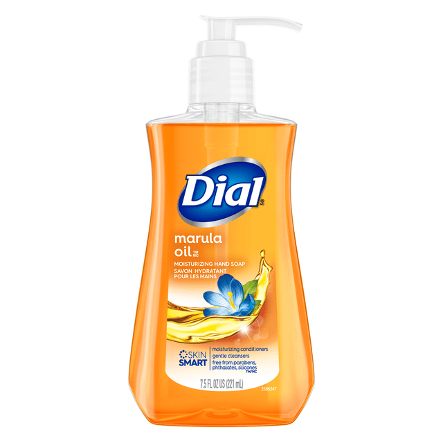 Dial Marula Oil Liquid Hand Soap, 7.5 fl oz, Dermatologist Tested ...