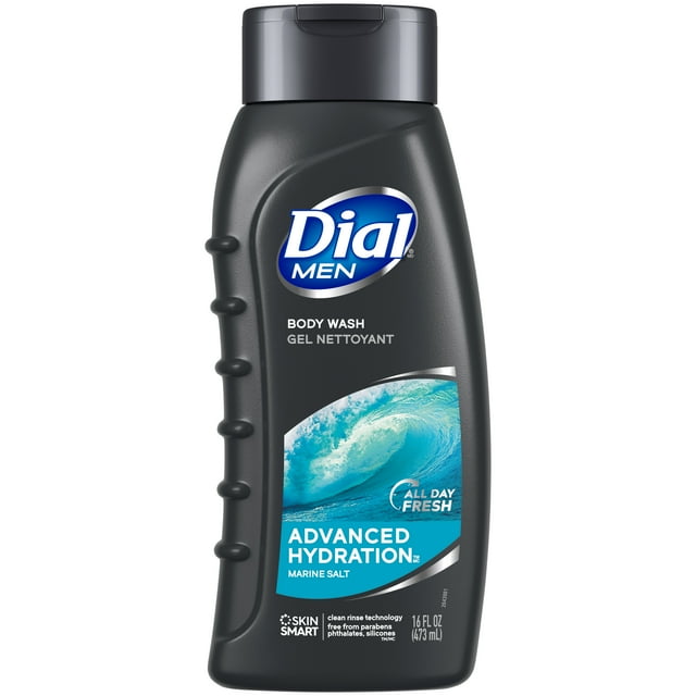 Dial Men Fresh Shower Clean Body Wash, Advanced Hydration, 16 fl oz ...