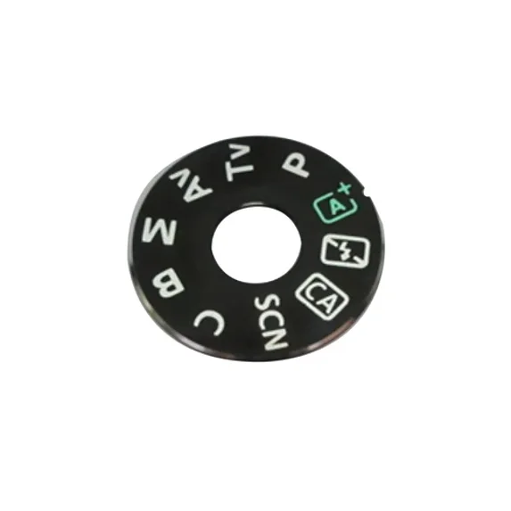 Dial Mode Plate Top Cover Function Mode Dial Interface Cap For Canon ...