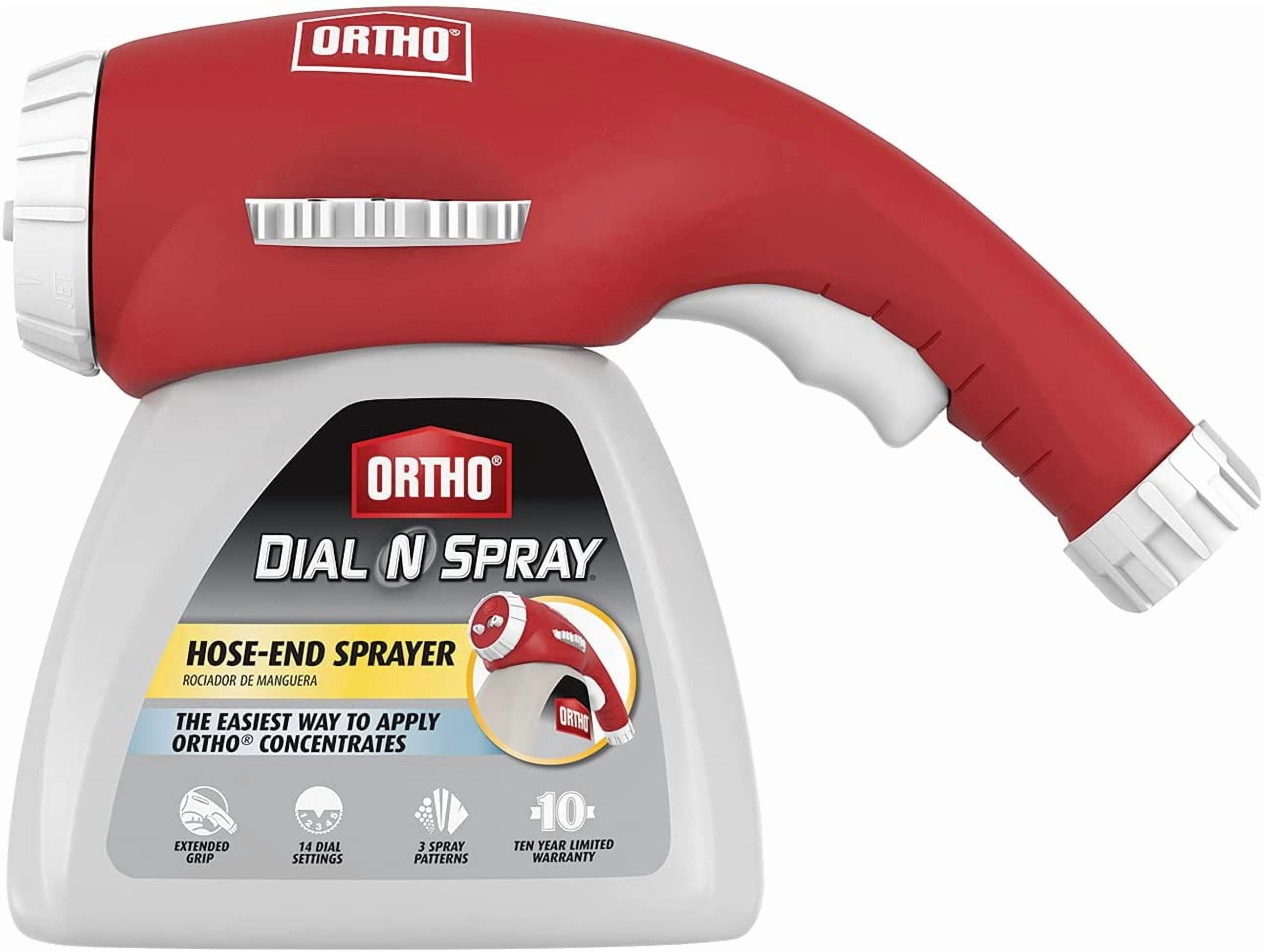 Dial N Spray Hose-End Sprayer for Liquid Weed and Insect Killer ...