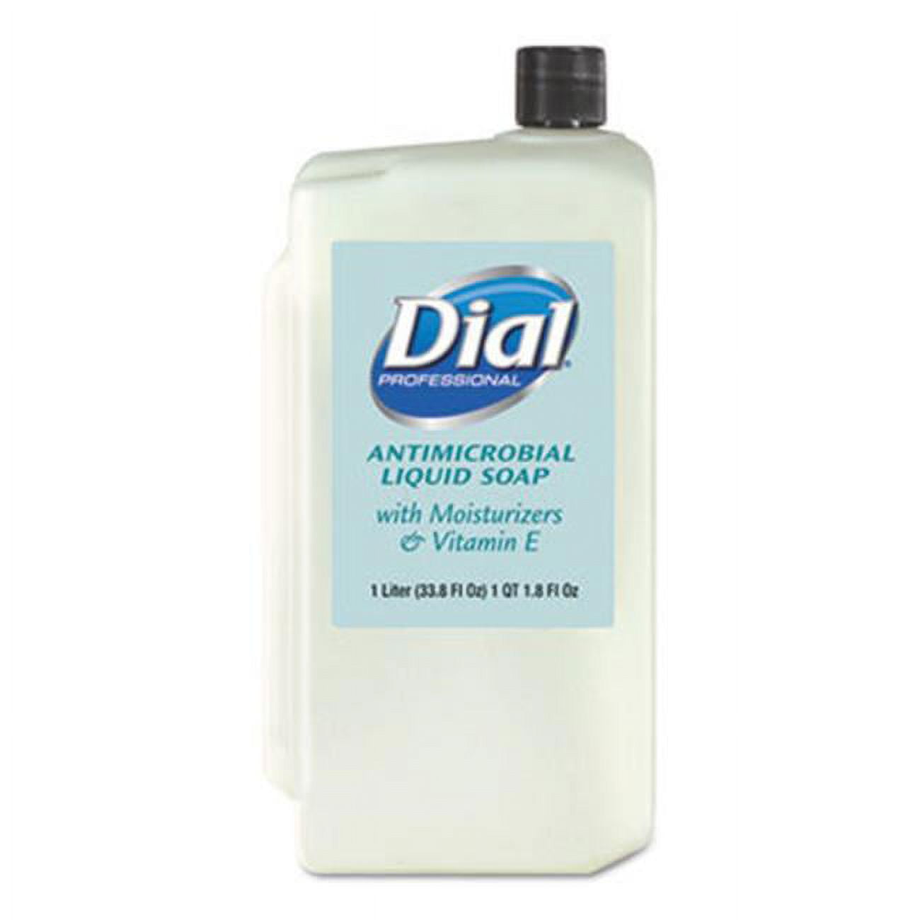 Dial Professional Antimicrobial Soap with Moisturizers 1-Liter Refill 8 ...