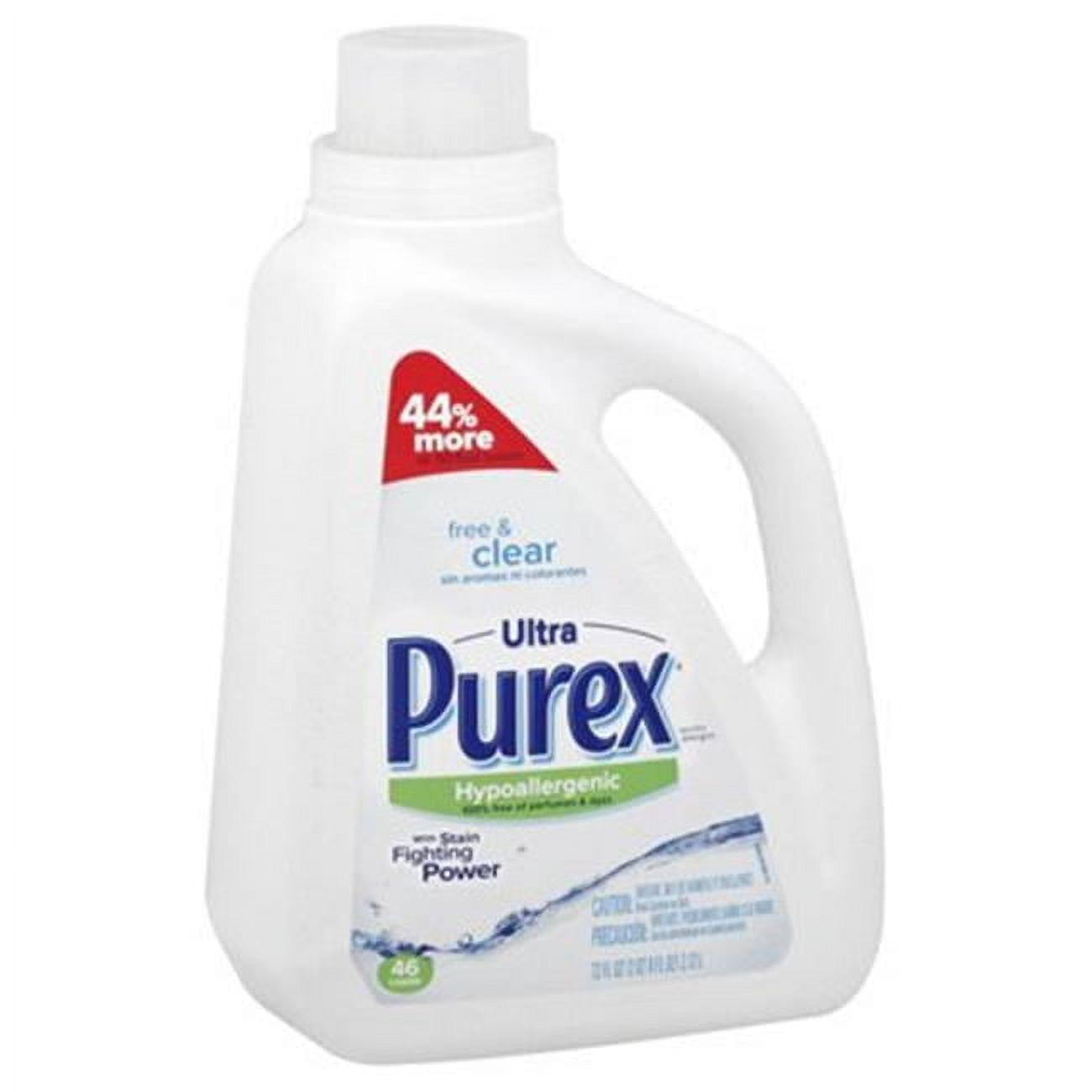 Dial Professional Free and Clear Liquid Laundry Detergent- Unscented ...