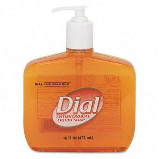 Dial Professional Gold Antimicrobial Soap Floral Fragrance 16oz Pump ...