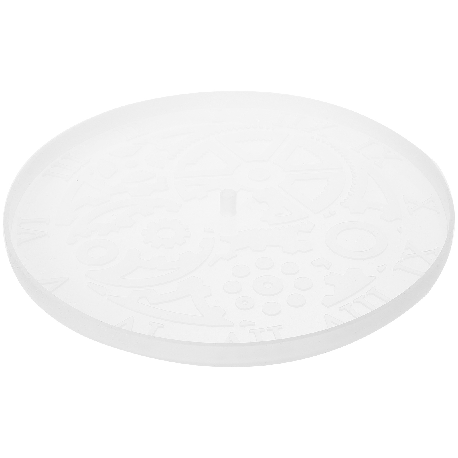 Silicone Casting Mold for Clock DIY Crafts Handmade Clock Making Mold 1 ...