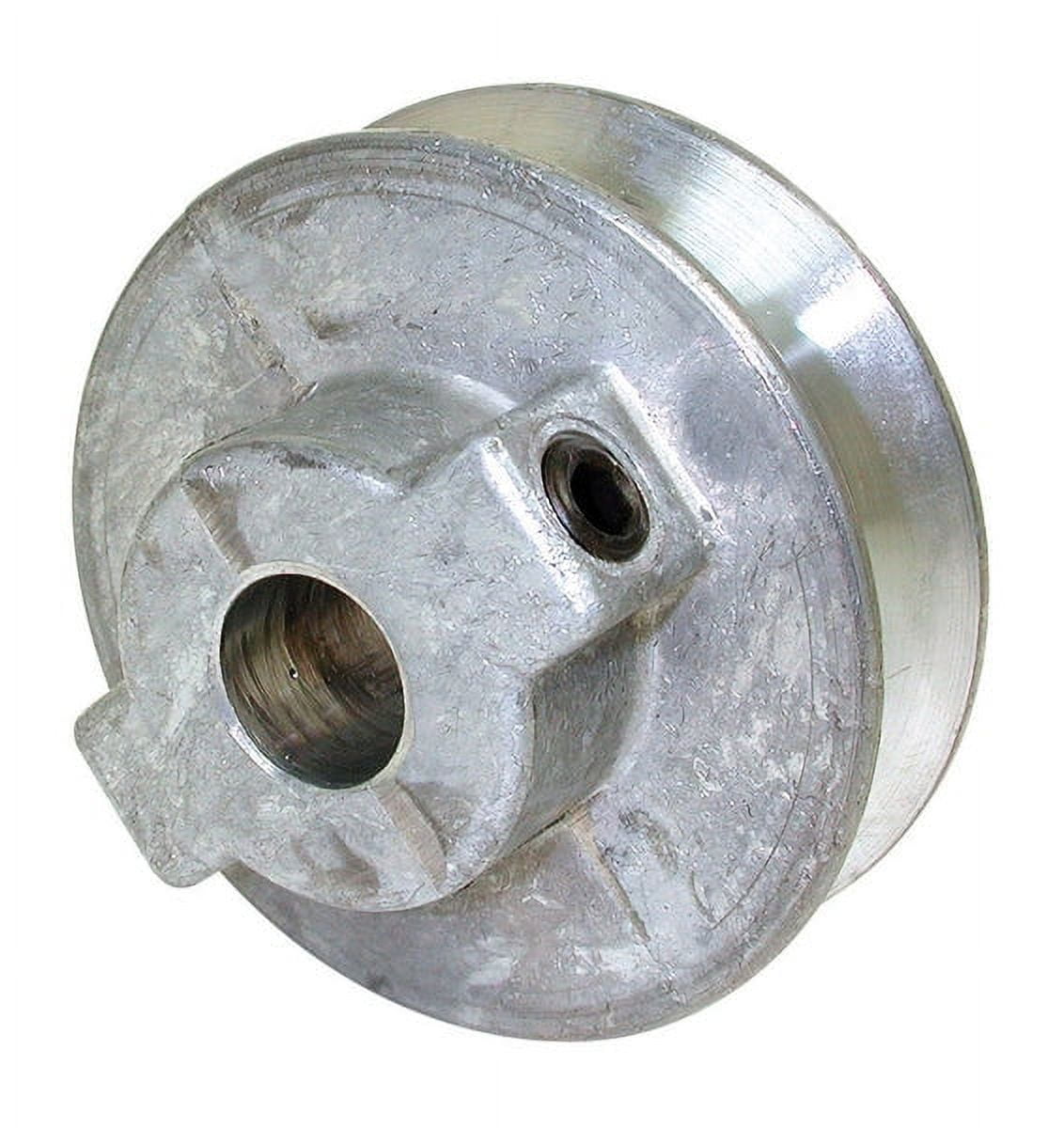 Dial Silver Steel Fixed Motor Pulley - Walmart.com