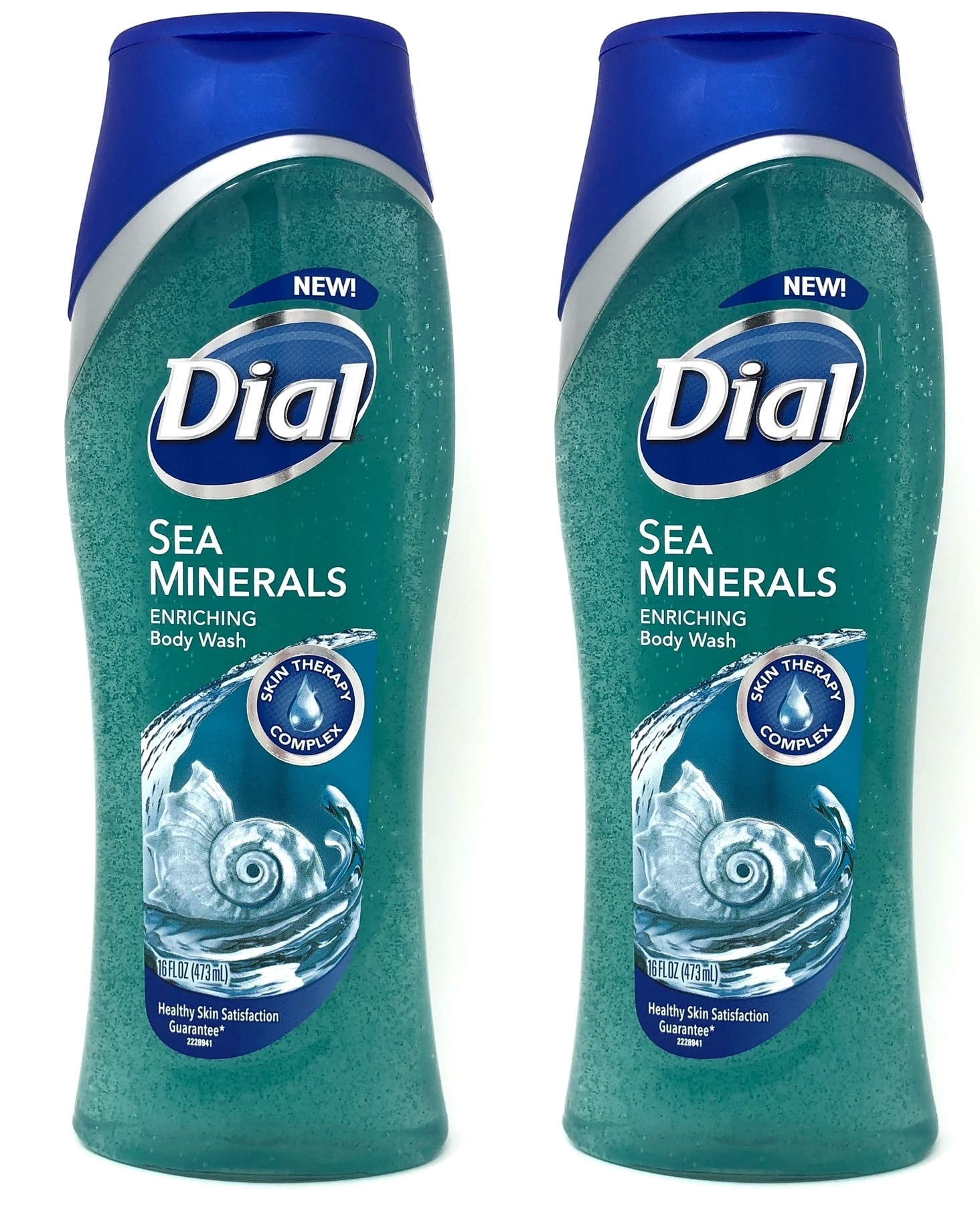 Dial Skin Therapy Enriching Body Wash, Sea Minerals 16 Oz (Pack Of 2 ...