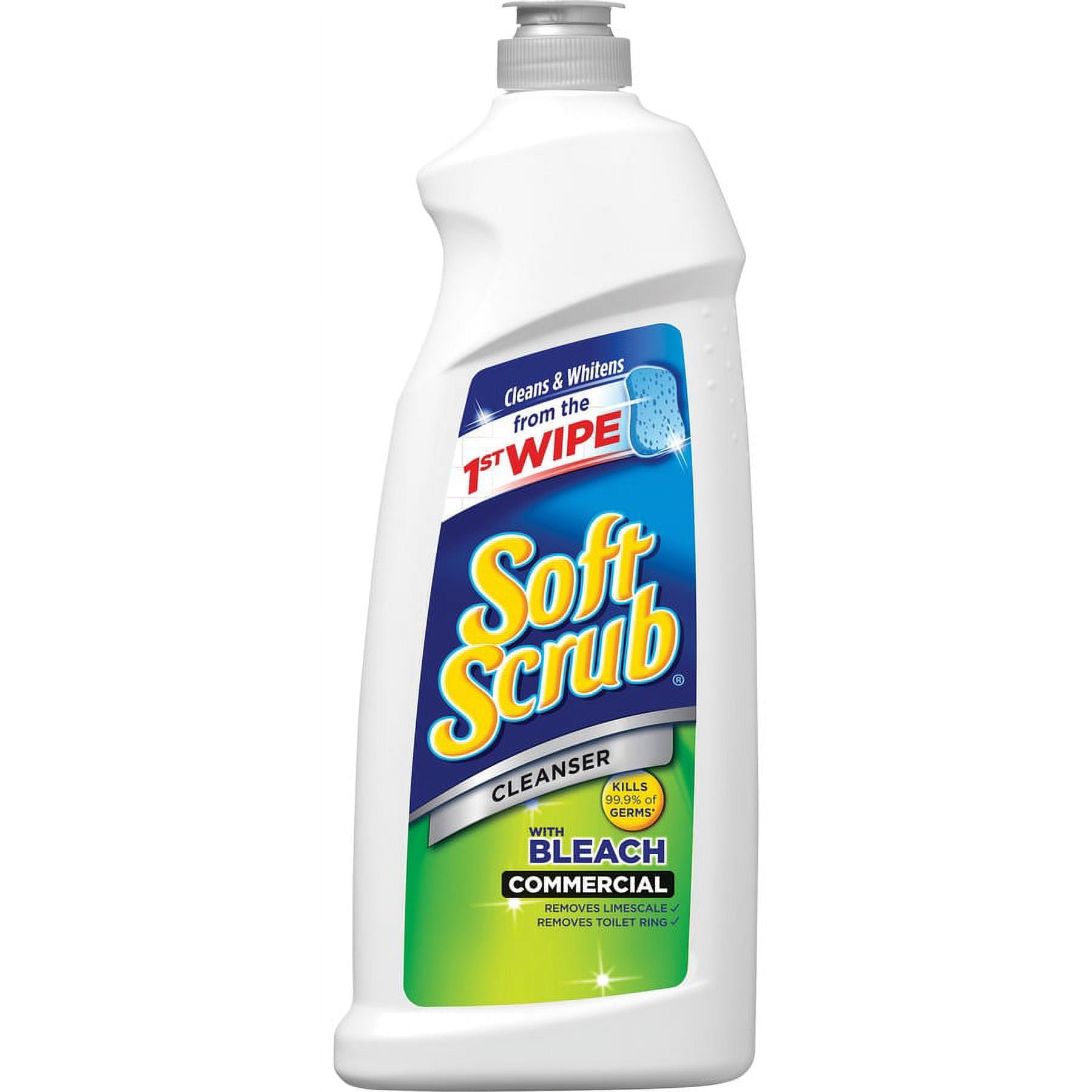 Dial Soft Scrub Bleach Cleanser - Liquid - 36 fl oz (1.1 quart) - 1 ...