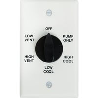 Dial Two-Speed Six-Position Plastic Rotary Switch 7110 - Walmart ...