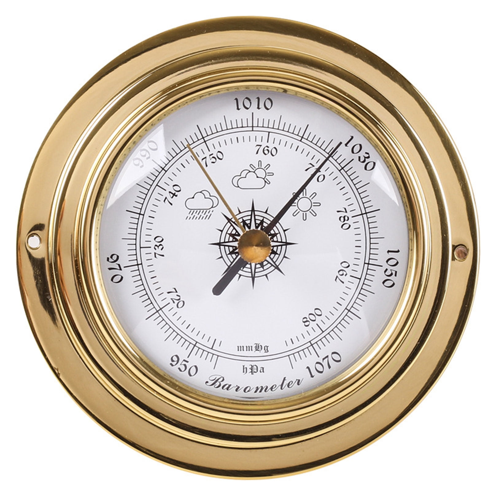 Dial Type Barometer Thermometer Hygrometer Weather Station Barometric ...