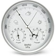 Dial Type Barometer Thermometer Hygrometer Weather Station Barometric ...