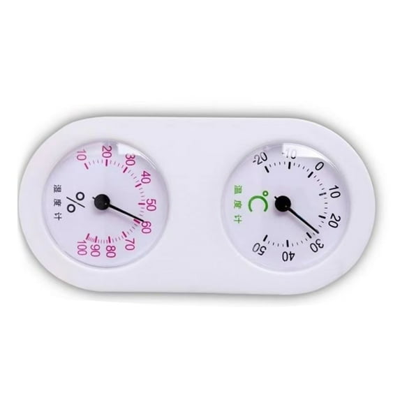 Dial Type Thermometer Hygrometer 2 in 1 Multifunction, Mechanical Dial ...